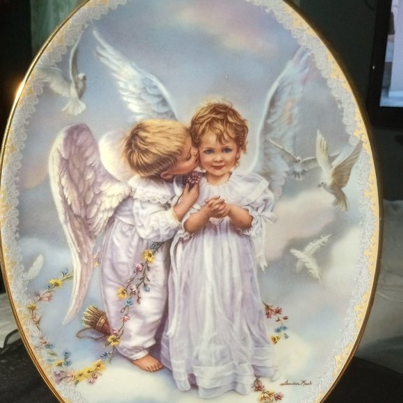 Bradford Exhange - Sandra Kuck's | Accents | On Angels Wings By Sandra ...